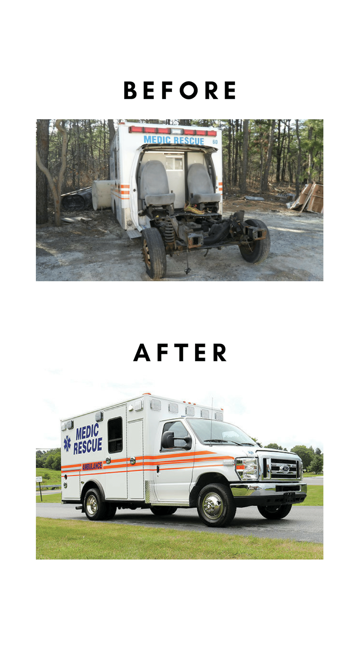 First Priority Emergency Vehicles: Ambulance Remounts