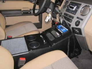 Custom Specialty Vehicle Ford Consoles: First Priority Emergency Vehicles